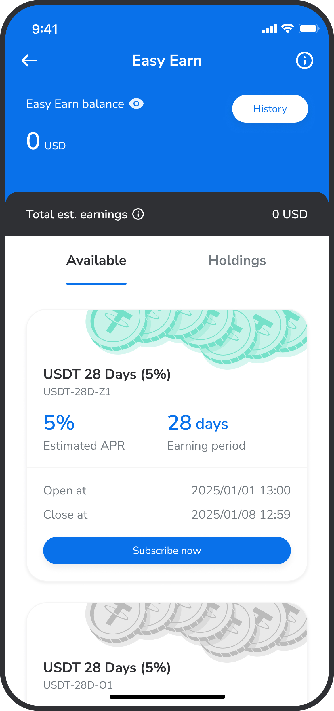 Regarding Easy Earn Product｜ZONE Wallet – ZONE Wallet Support