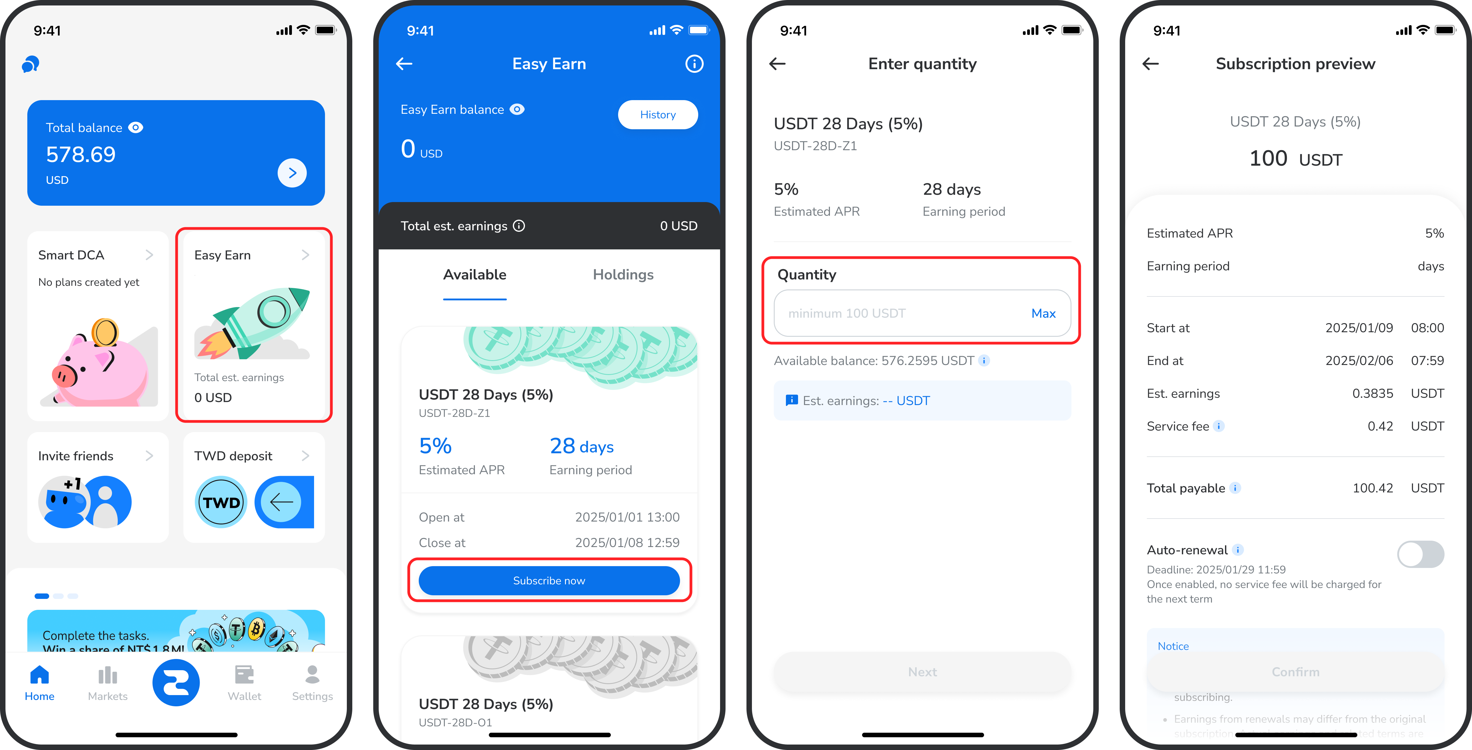 Regarding Easy Earn Product｜ZONE Wallet – ZONE Wallet Support